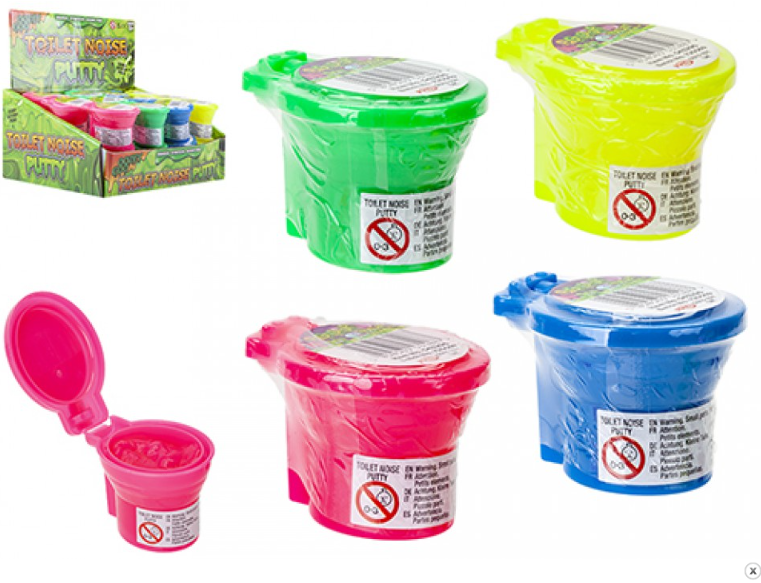 MINI TOILET PUTTY in 4 ASSORTED COLOURS – Make it Magic