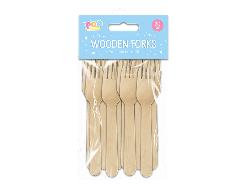 Wooden Forks - (20 Pack) – Make it Magic