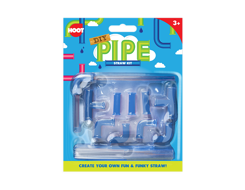 DIY Pipe Straw Kit in 2 Assorted Colours – Make it Magic