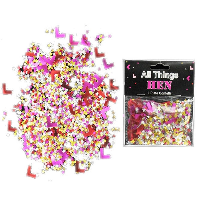 L Plate Confetti – Make it Magic