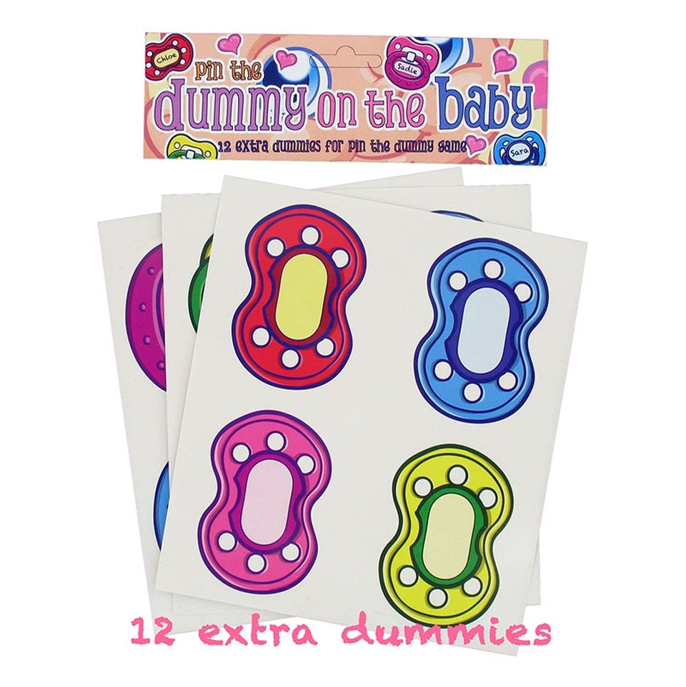 Extra Dummies for Pin the Dummy Game (12 pack) – Make it Magic