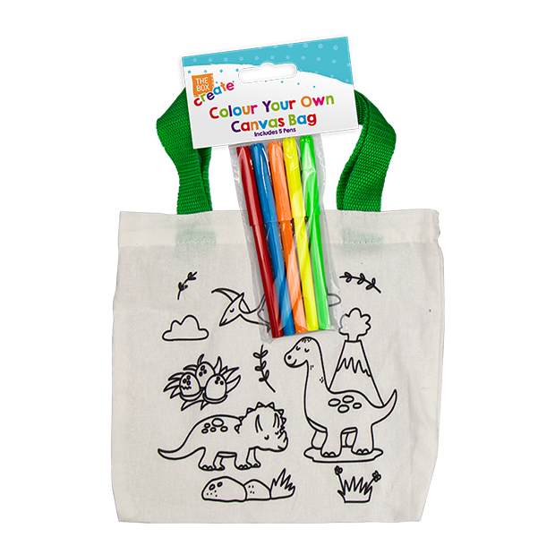 Colour In Your Own Canvas Bag – Make it Magic