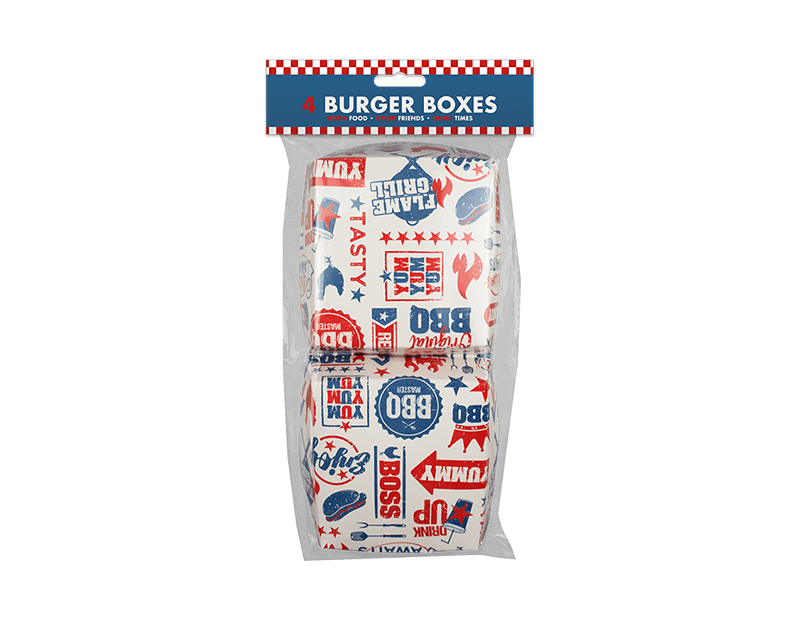 BBQ Burger Boxes - (4 Pack) – Make it Magic