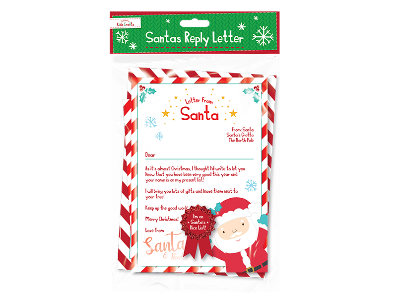 Santa's Reply Letter Set – Make it Magic